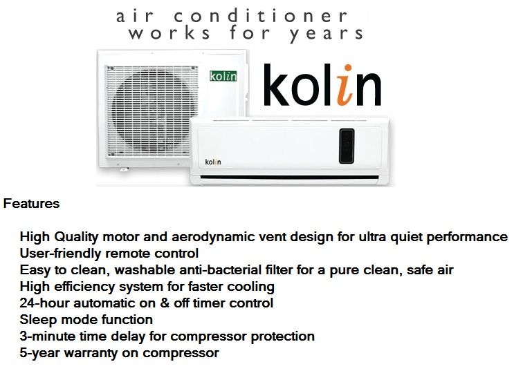 KOLIN split type aircon 1.5hp FREE INSTALLATION!!! - Vigattin Trade