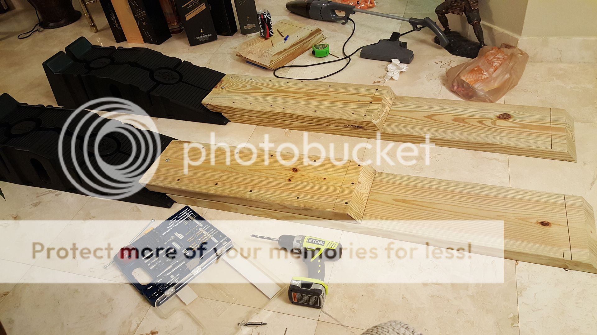 $41.24 SALE. DIY Extension Ramps for RhinoRamps Max. Approx $20-$25 ...