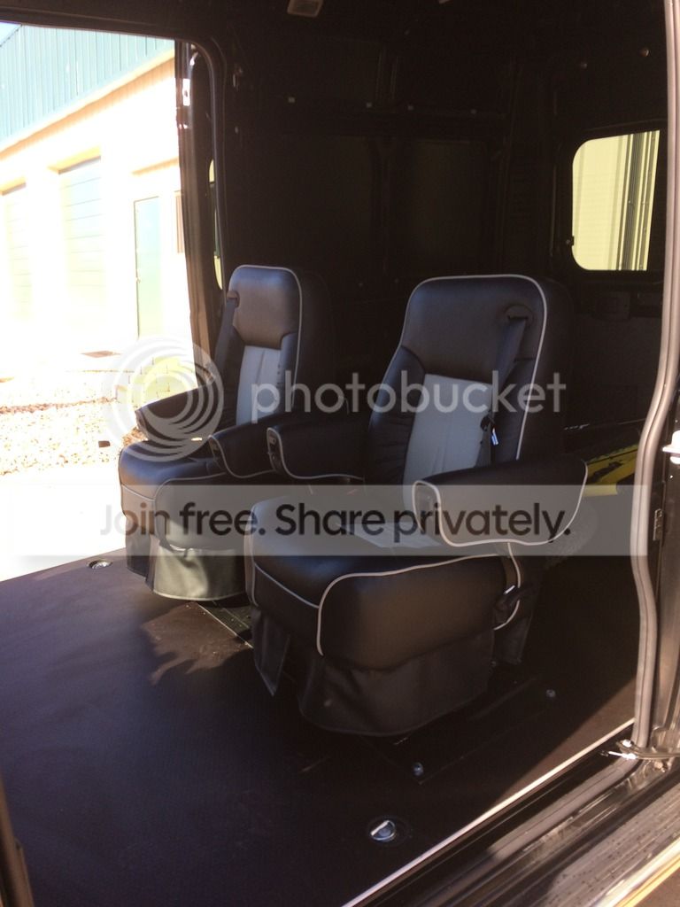 Second Row Captain Seats with Seatbelts | Ram Promaster Forum