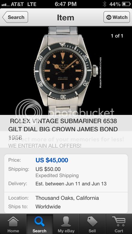 Rolex Sub 6538 Vs. Blancpain Fifty Fathoms Milspec1... Vs. Enicar ...