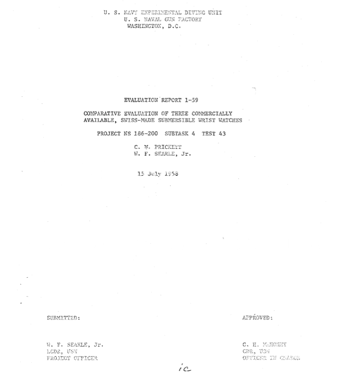 Rolex Sub 6538 Vs. Blancpain Fifty Fathoms Milspec1... Vs. Enicar ...